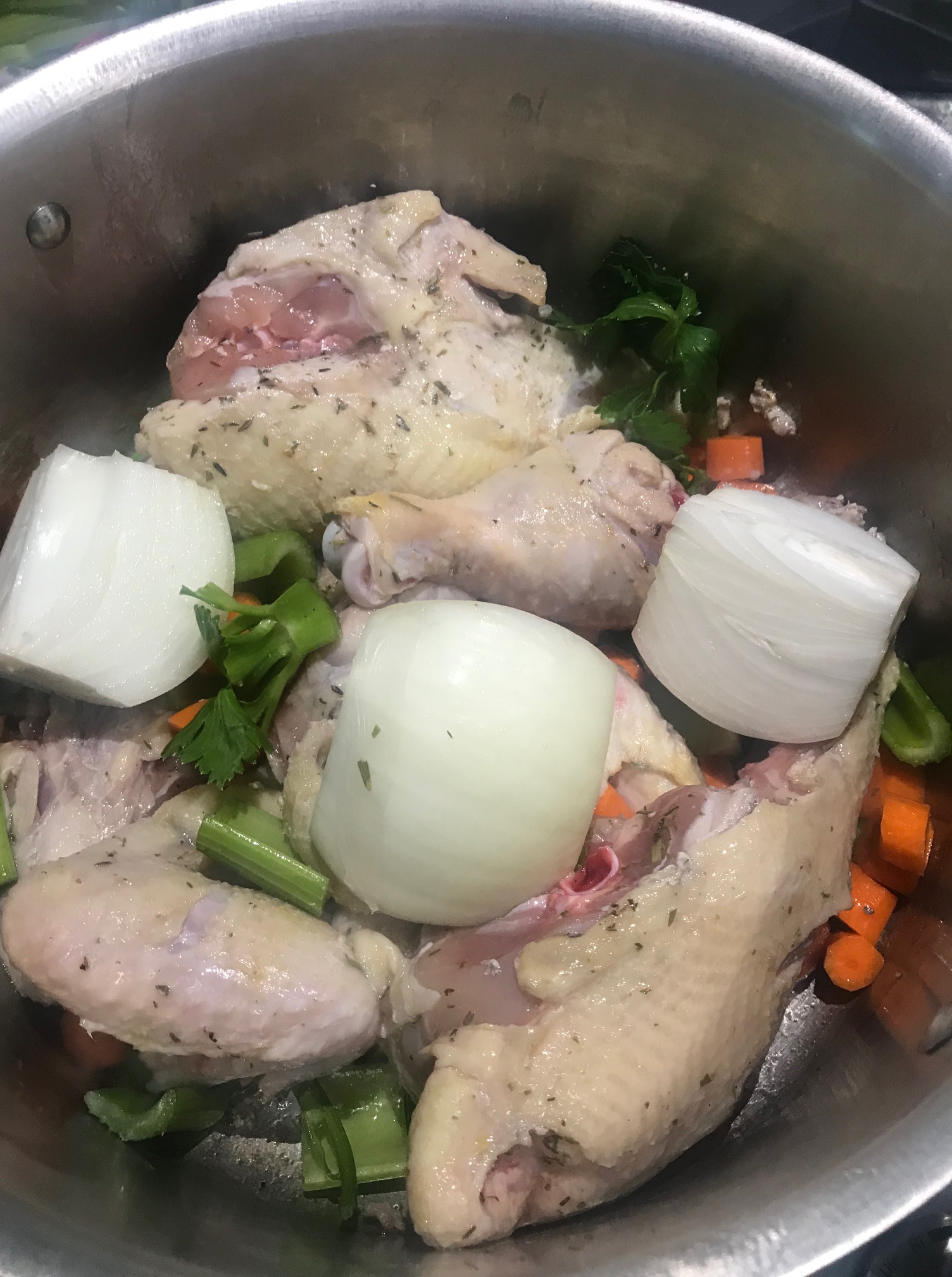 Quick and Dirty Home Made Chicken Soup | Sweet And Crumby